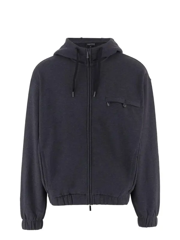 Emporio Armani Long-sleeve Sweatshirt - Black