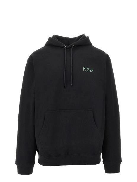 POLAR SKATE CO. Dave Embroidered Hoodie - Black