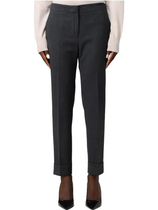 PT TORINO Andrea Slim-fit Tailored Trousers - Grey