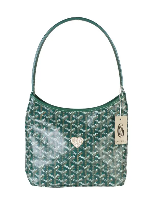 Goyard Goyardine Canvas Bohème Hobo Bag - Green