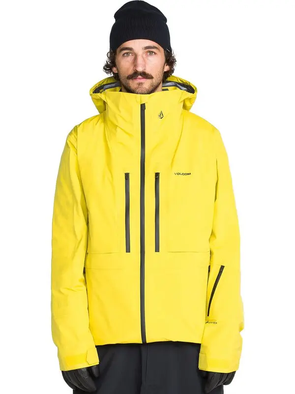 Volcom Tds Inf Gore-tex Jacket - Yellow