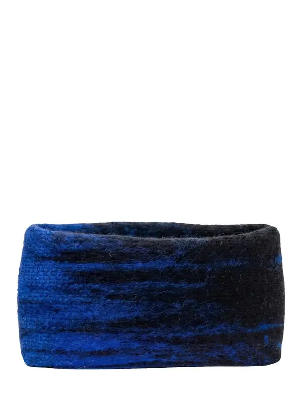 C. GRASSI Small Bolster Clutch Style 004 - Black/blue