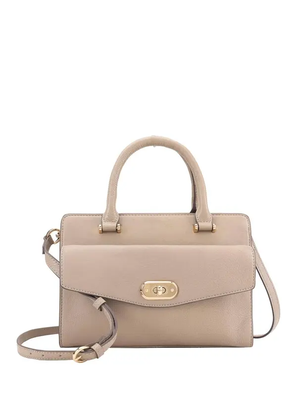 Paul Costelloe Eliza Leather Crossbody Bag - Black