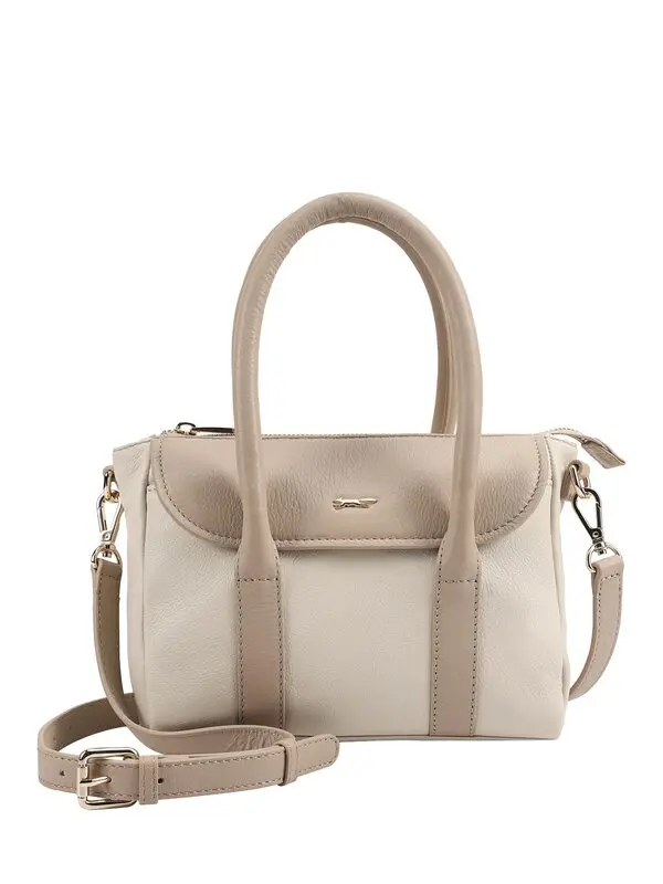 Paul Costelloe Cecelia Leather Crossbody Bag - Black