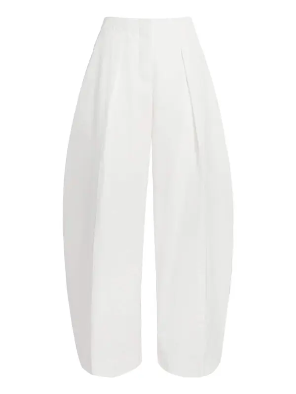 Jacquemus Barrel Ovalo Trousers - White