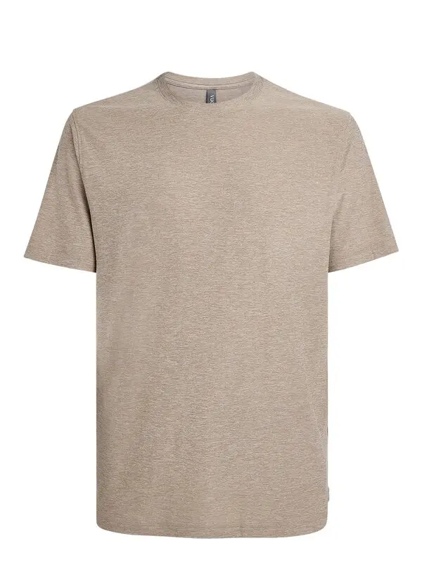 Vuori Strato Tech T-shirt - Brown