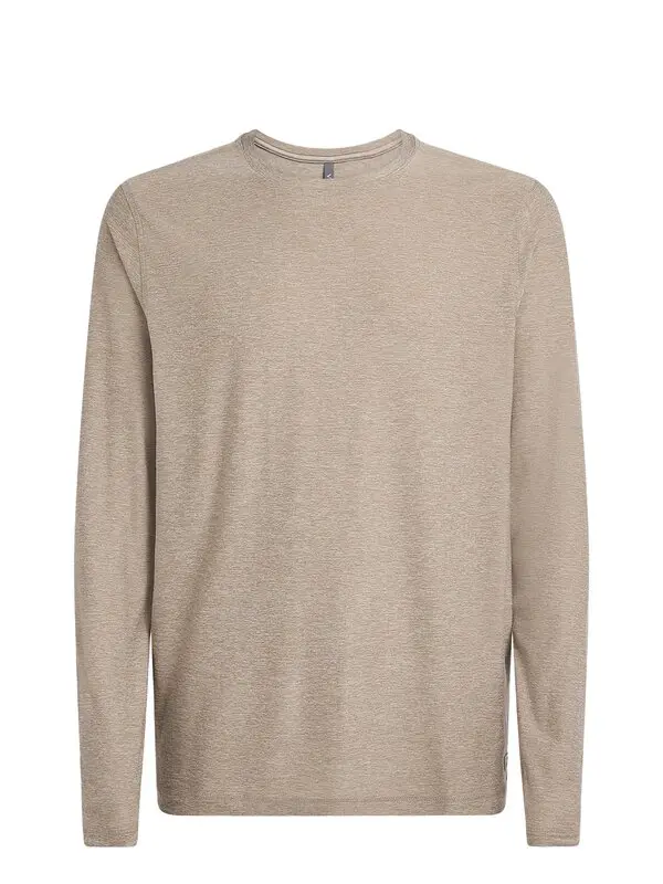 Vuori Strato Tech Long-sleeve T-shirt - Brown