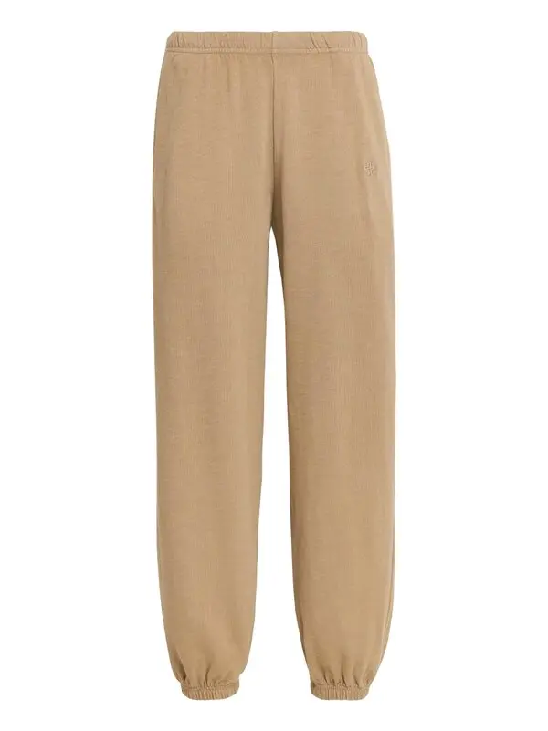 Eterne Cotton Boyfriend-pocket Sweatpants - Brown