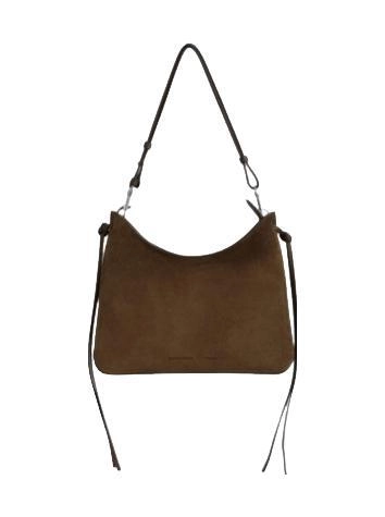 Phoebe Philo Logo Shoulder Bag - Khaki