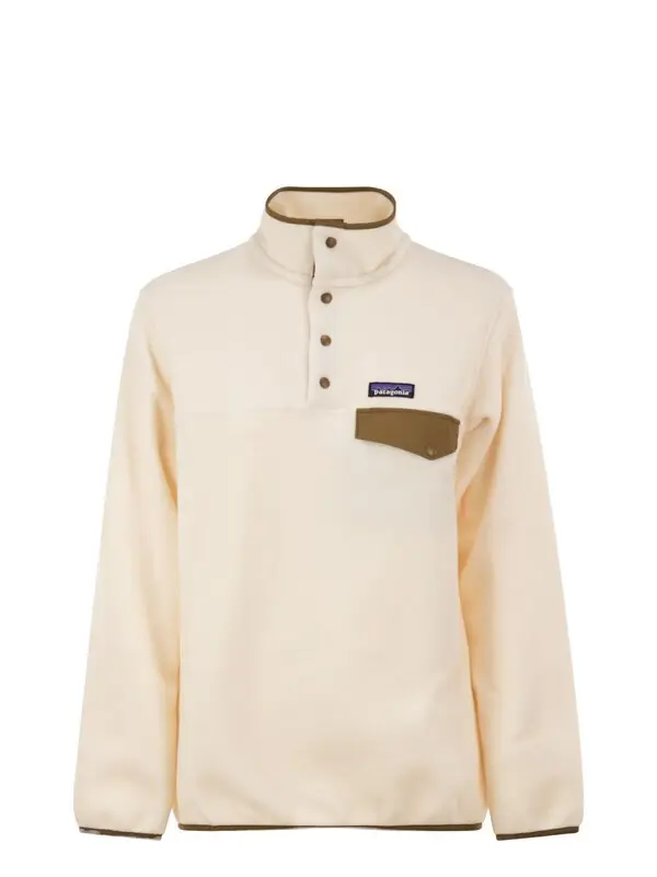 Patagonia Fleece Snap Button Pullover - No