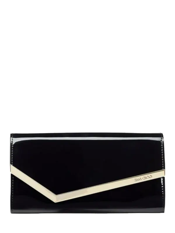 JIMMY CHOO Emmie Clutch - Black