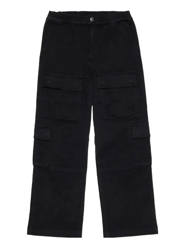 DIESEL® Multi-pocket Cargo Pants - Black