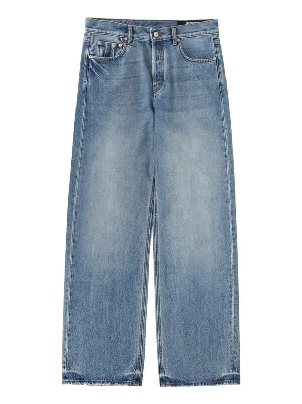 Jacquemus Le De Nimes Droit Jeans - Denim