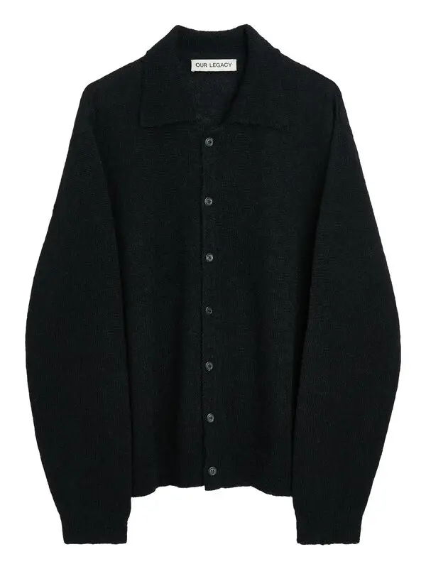 Our Legacy Button Cardigan - Black