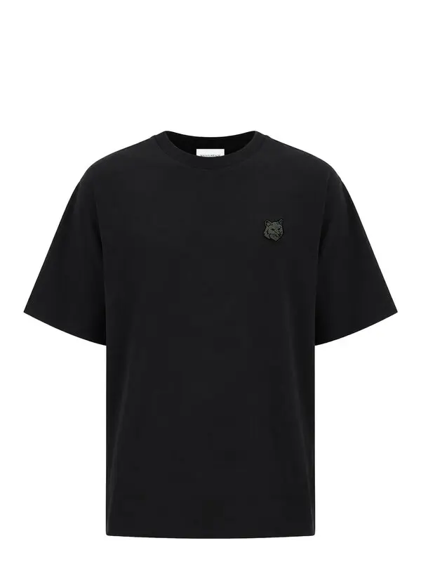 Maison Kitsuné T-shirt "fox Head - Black