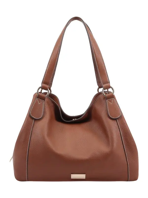 Paul Costelloe Sophie Shoulder Bag - Brown
