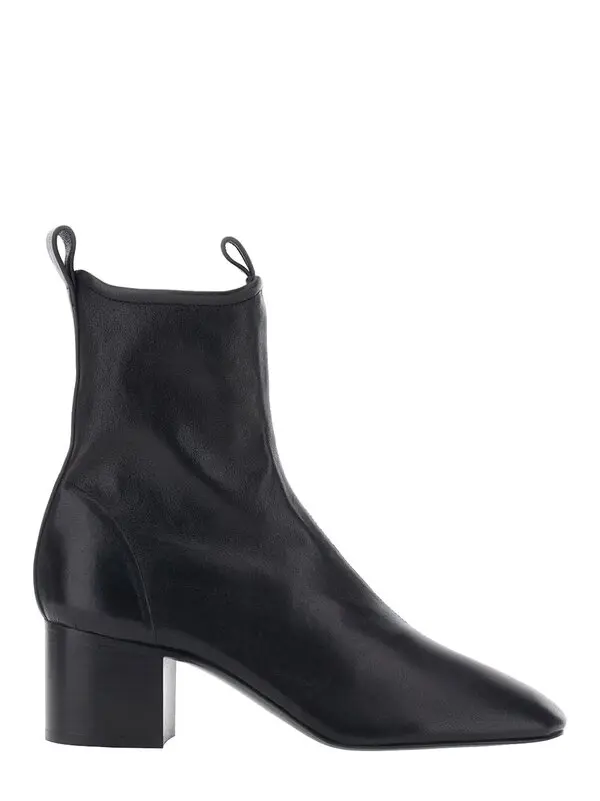 Celine Flat Ankle Boot - Black
