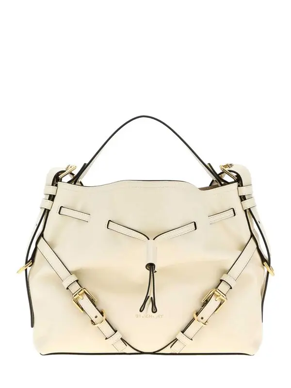 Givenchy Buckled Shoulder Bag - Ivory