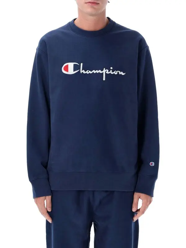 Champion Cotton Sweatshirt - Blue