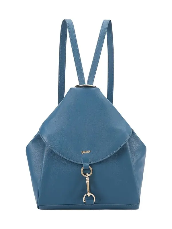 Paul Costelloe Marcy Leather Backpack - Blue