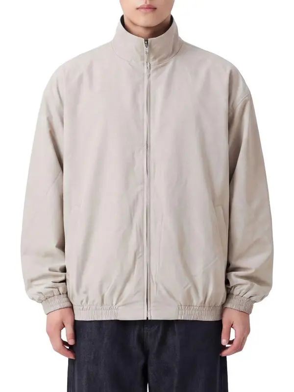 Acne Studios Water-repellent Recycled Polyester High Neck Bomber Jacket - Beige
