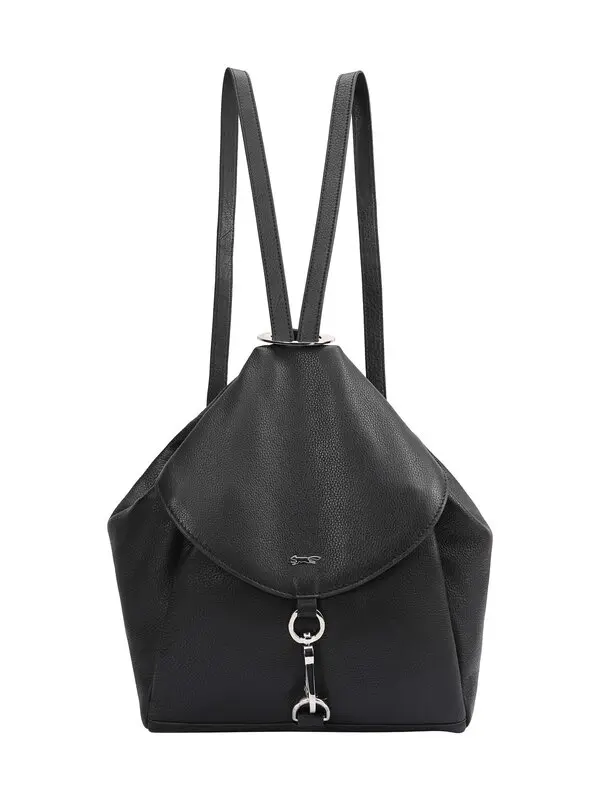 Paul Costelloe Marcy Leather Backpack - Black