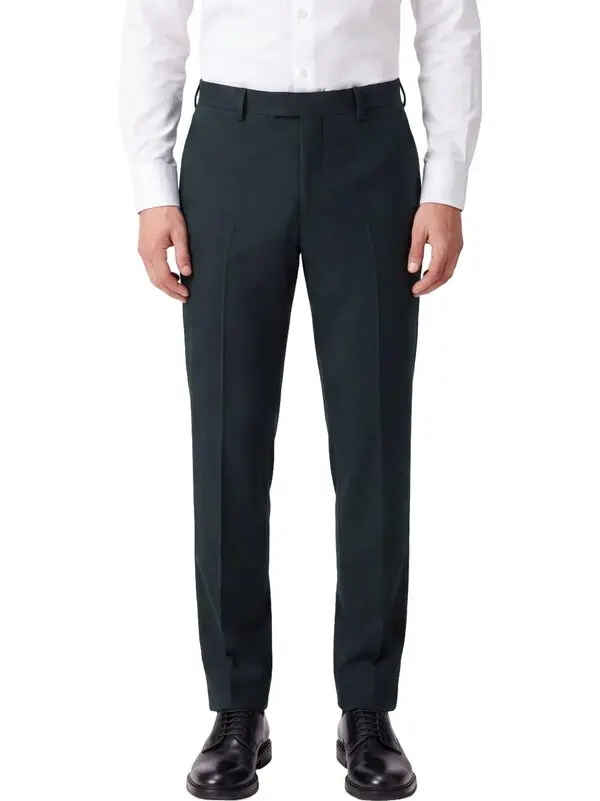PT TORINO Slim Fit Stretch Cotton Chino Trousers - Black