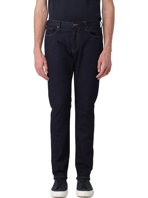Emporio Armani Slim Fit Stretch Denim Jeans - Blue 1