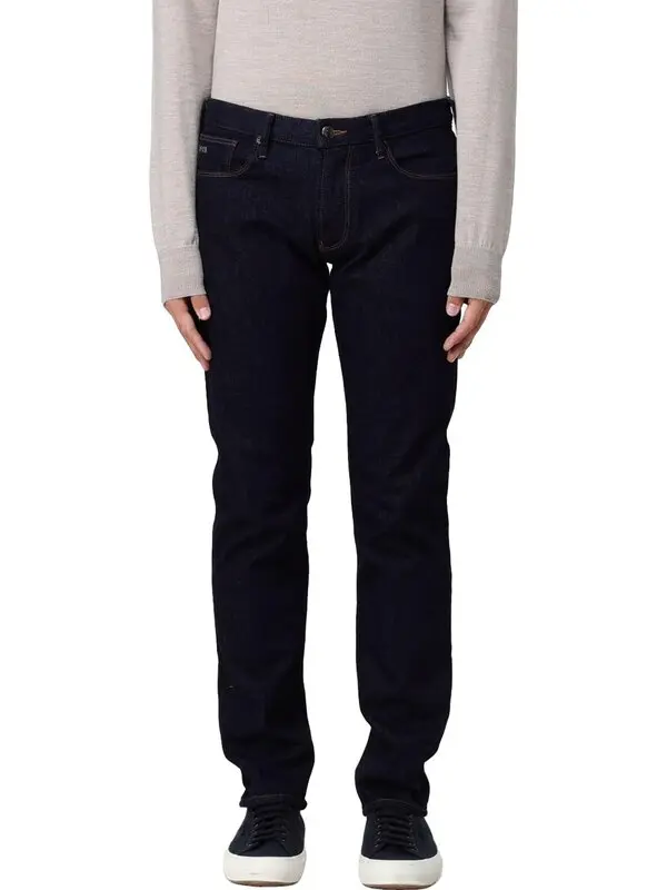 Emporio Armani Slim Fit Stretch Denim Jeans - Blue