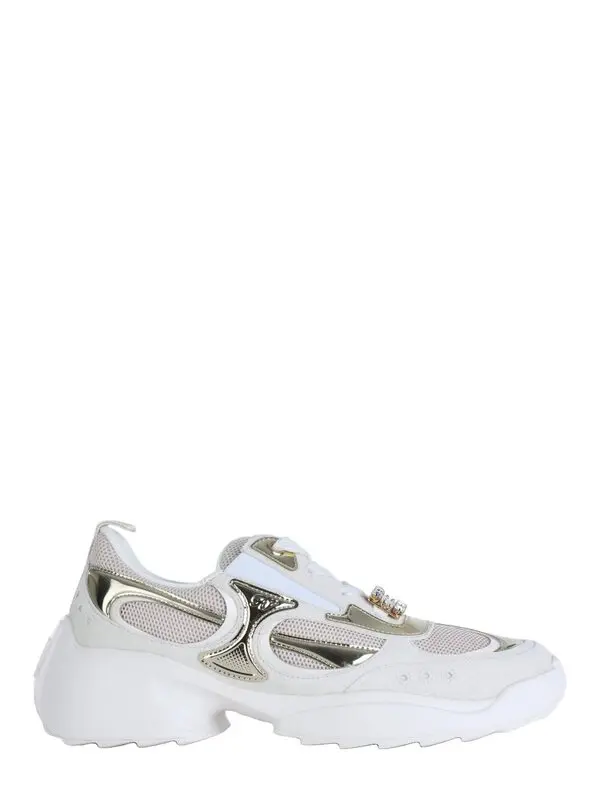 ROGER VIVIER Embellished Sneakers - Beige