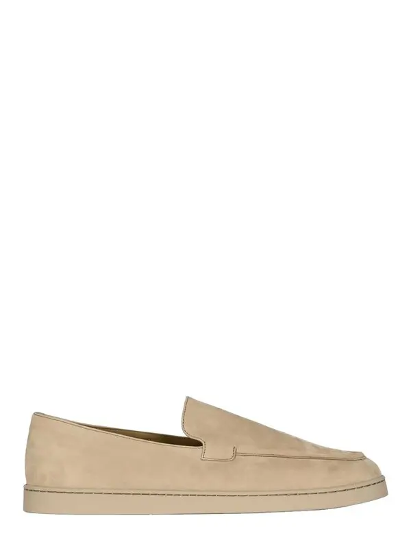 Church's Nubuck Loafers With Raised Apron Stitching - Brown