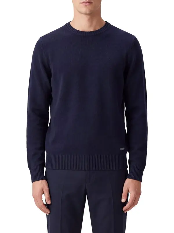 BROOKSFIELD Wool Jumper - Blue