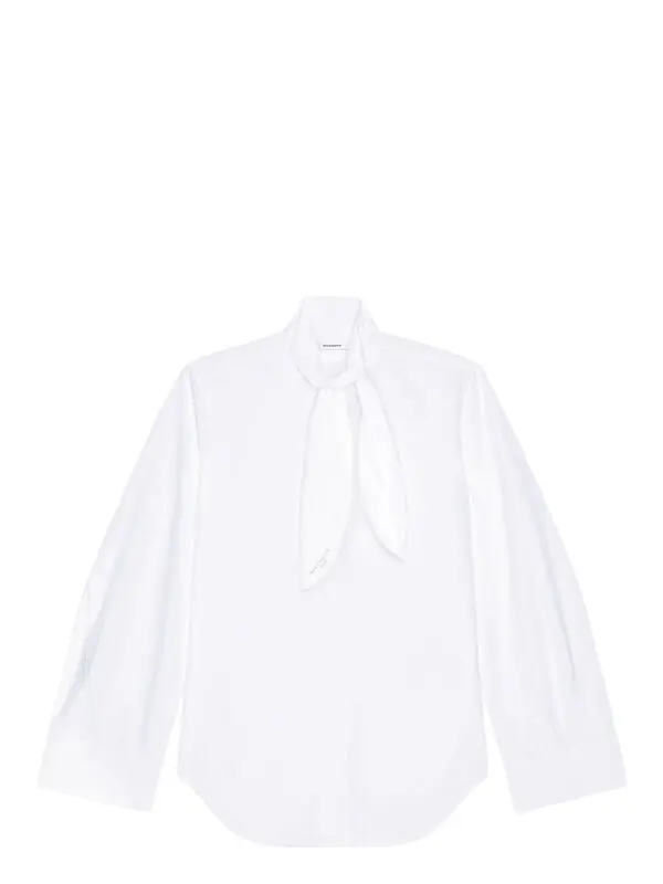 Givenchy Shirt With Tie Detail - White
