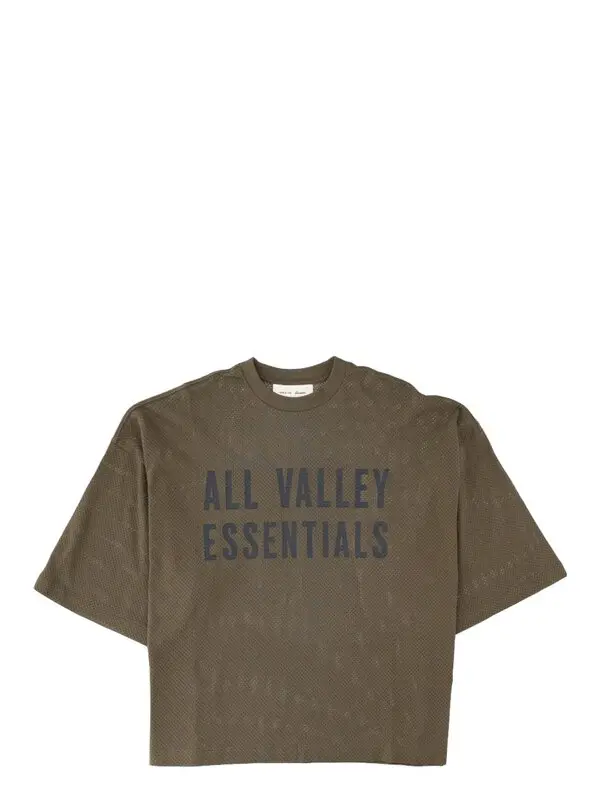 Fear Of God Essential Cotton T-shirt - Military Green