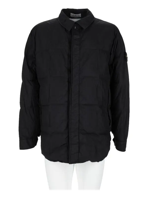 Stone Island Polyamide Quilted Sports Jacket - Black