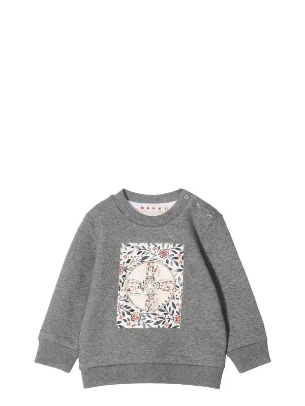 Marni Mini Logo Sweatshirt - Grey