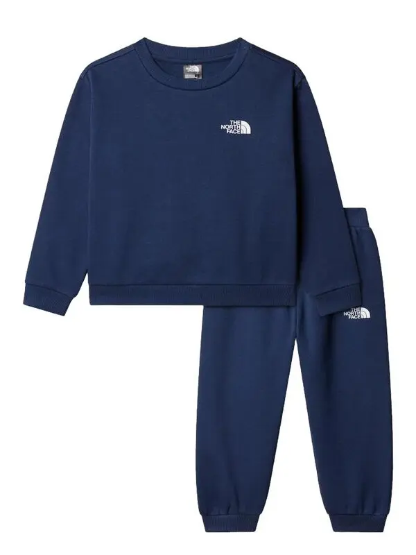 The North Face Logo Print Sweat Set - Blue