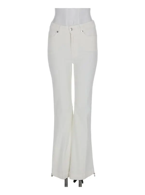 NINE:INTHE:MORNING High-waisted Straight-leg Jeans - Multicolour