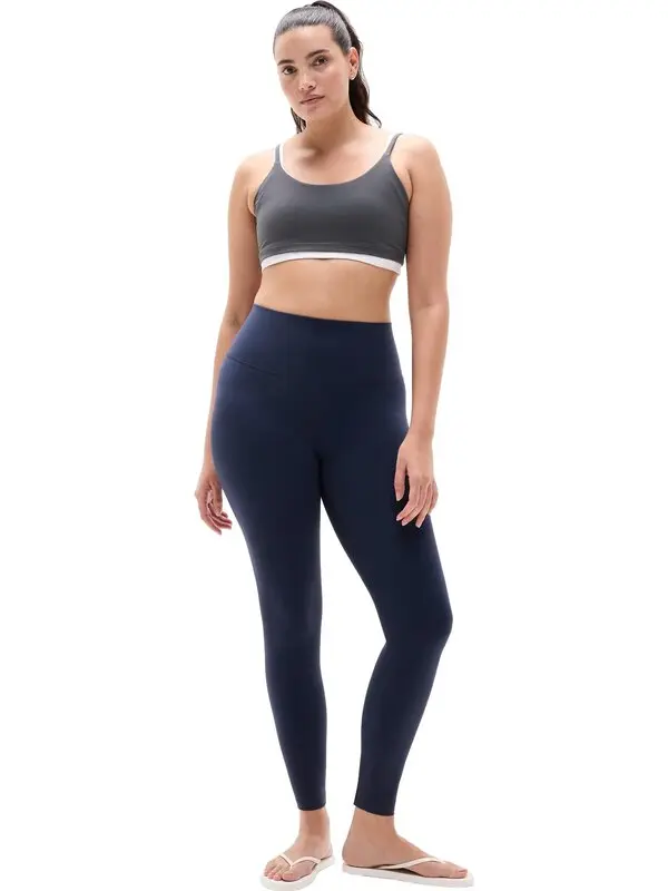 Athleta Salutation High Rise 7/8 Legging - Navy