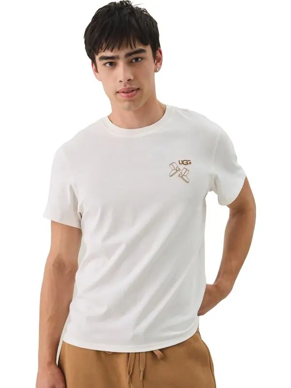 UGG Classic Boot Graphic Tee - Ivory