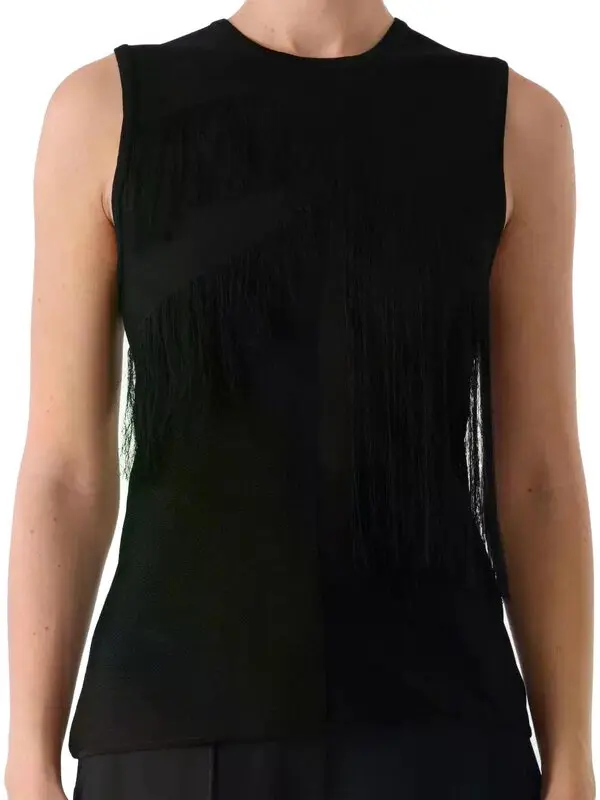 JASON WU Fringe Tank Top - Black