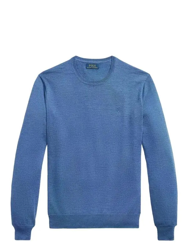 Polo Ralph Lauren Fine Knit Crew Neck Sweater - Blue