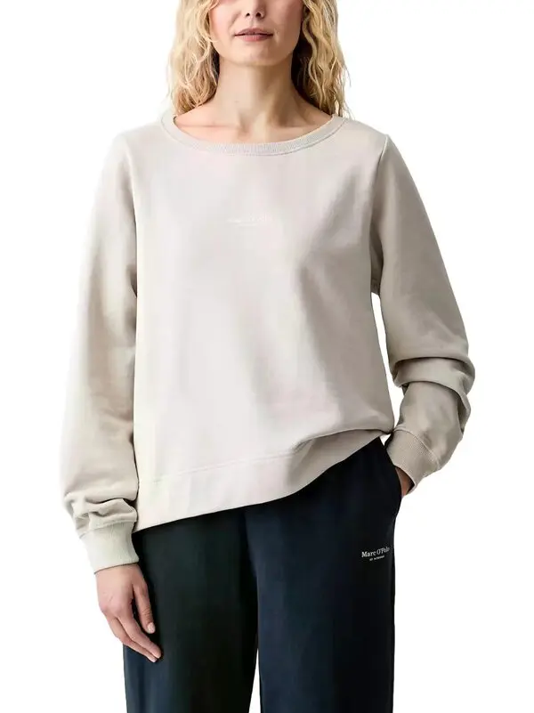 Marc O'polo Logo Print Sweatshirt - Neutrals