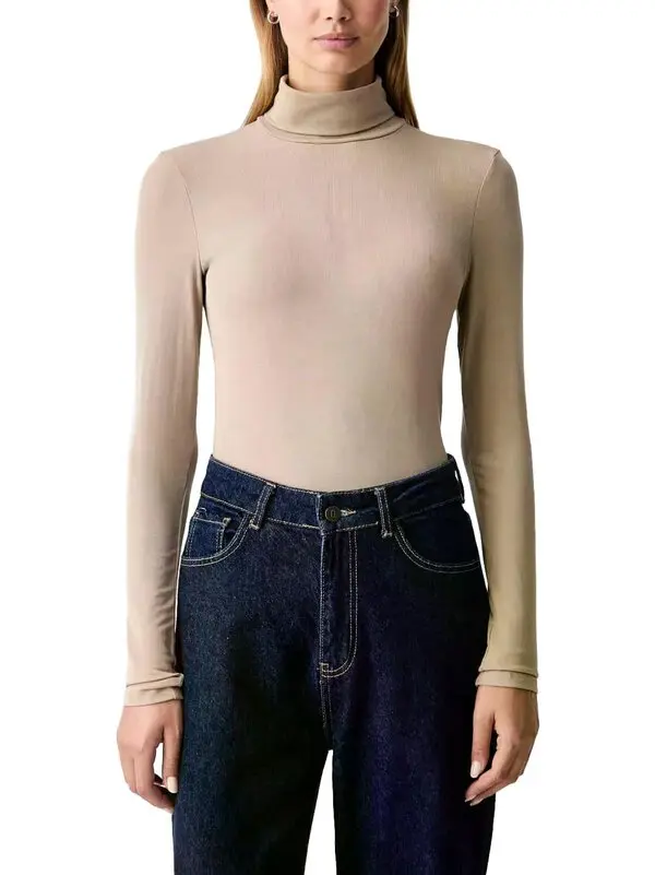 Marc O'polo Roll-neck Long-sleeve Top - Neutrals