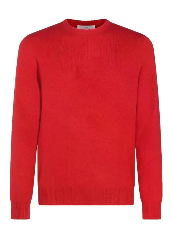 Malo Crew Neck Sweater - Red