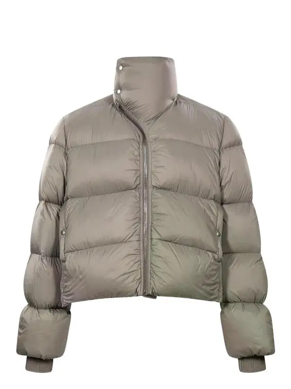 Rick Owens Quilted Funnel-neck Jacket - Grey