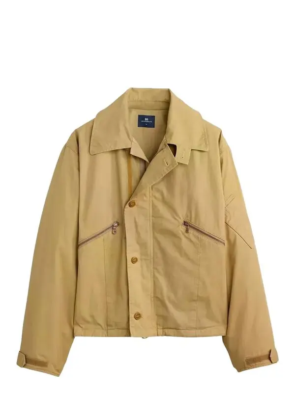 LEVI'S Beige Cotton Pilot Bomber Jacket - Neutrals