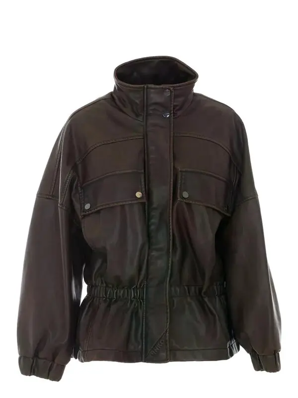 Pinko Barkeria Blouson Jacket - Brown