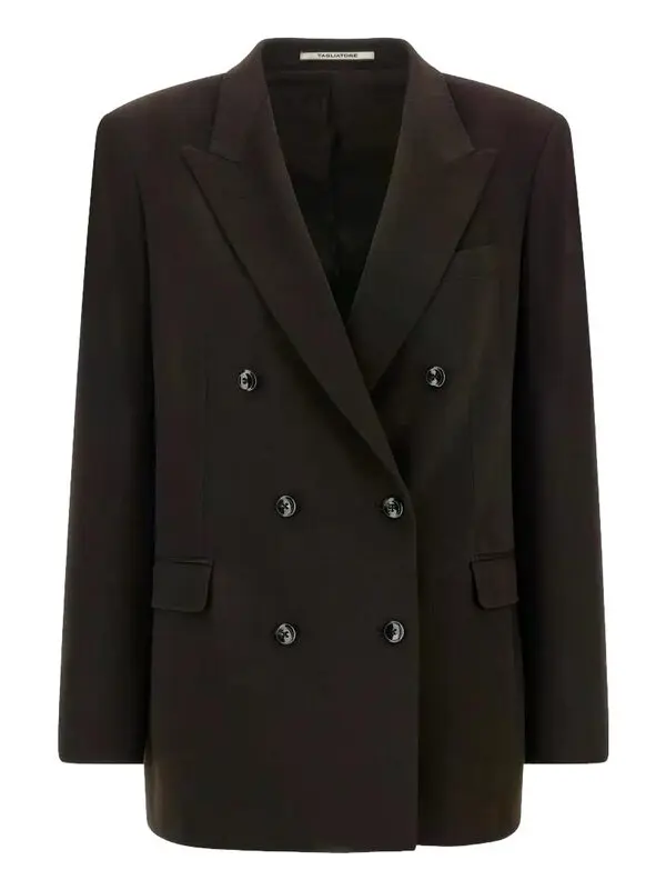 Tagliatore Jasmine Double-breasted Blazer - Brown