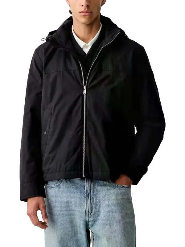 Marc O'polo Hooded Zip-up Jacket - Black